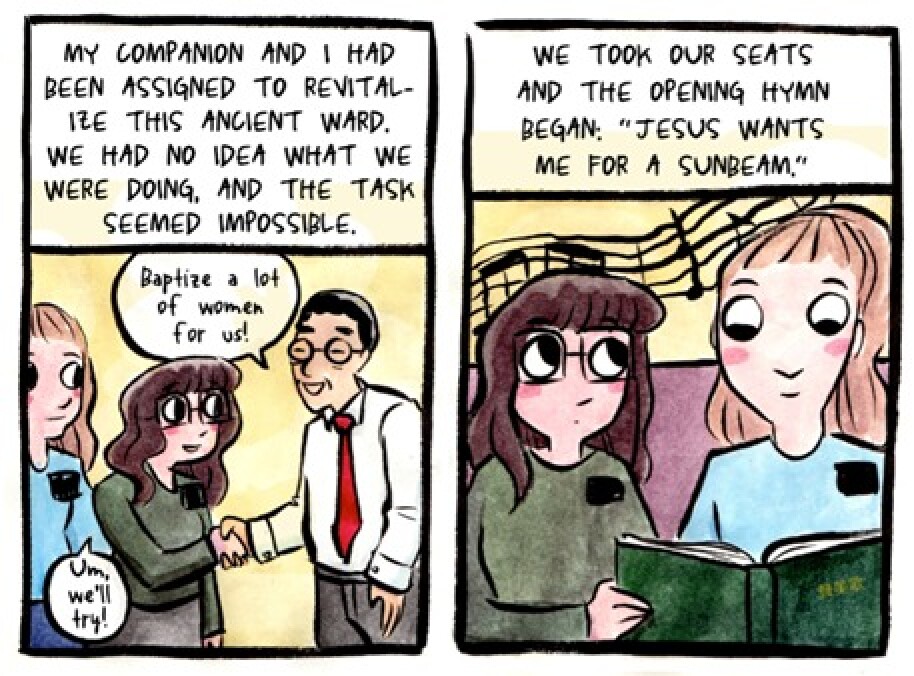 RMs Create First Comic Collection Capturing Missionary Life (+ 10 ...