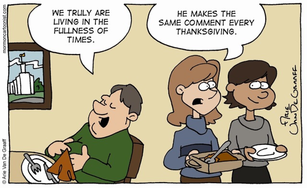 8 Thanksgiving comics that will make Latter-day Saints laugh out loud ...