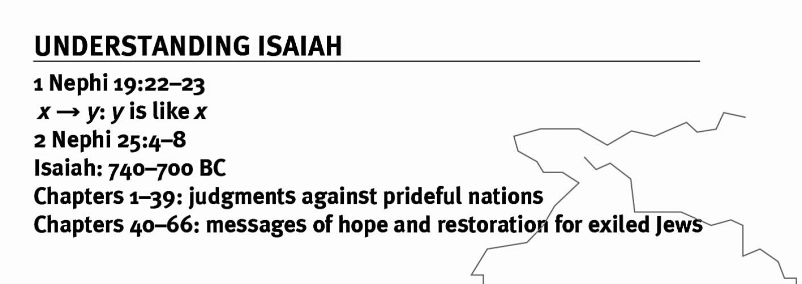 The Isaiah Map: Use this handy tool to unlock your understanding of Isaiah - LDS Living