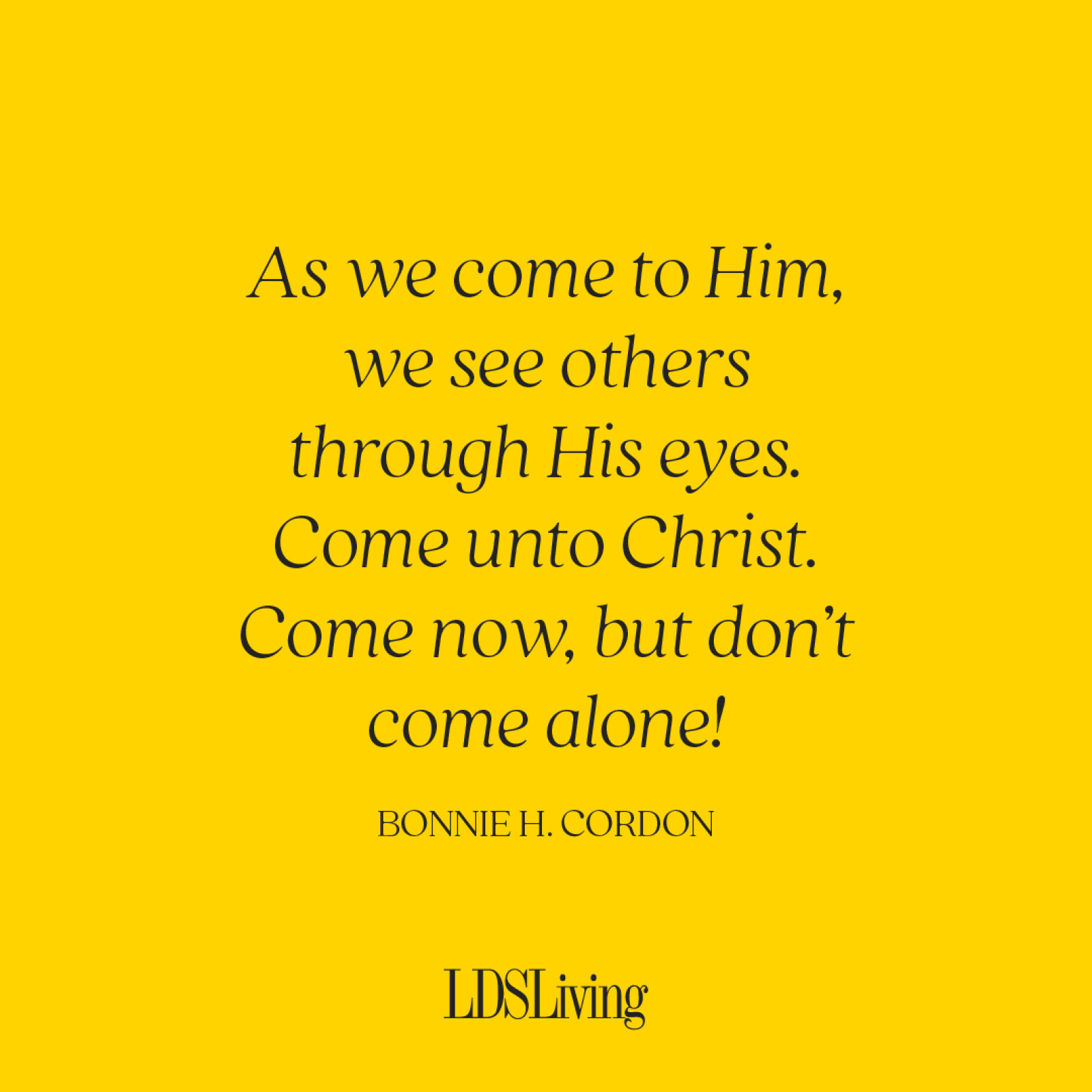 6 Latter-day Saint quotes to help inspire unity - LDS Living